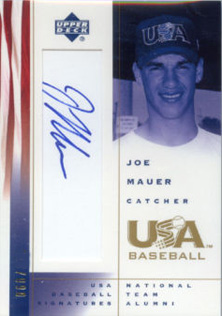 Joe Mauer Rookie Card Checklist