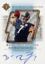Ben Roethlisberger Rookie Card and Autographed Memorabilia Guide