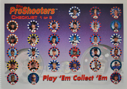 1997 Topps ProShooters Marbles Checklist, Set Info, Gallery and Guide