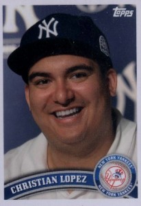 Christian Lopez Finally Gets His Own Topps Baseball Card