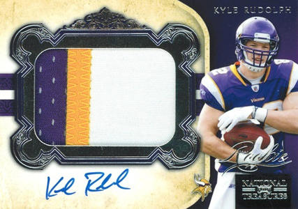 2011 National Treasures Football Rookie Signatures Materials Gallery