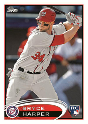 Bryce Harper Rookie Card Revealed During MLB Debut
