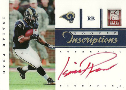 2012 Elite Football Rookie Inscriptions Checklist, Info and Variations