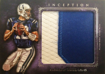 The Most Valuable 2012 Topps Inception Football Cards