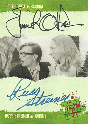 2012 Unstoppable Cards Night of the Living Dead Autographs Guide