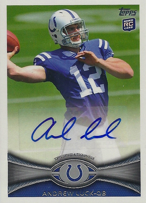The Most Valuable Cards in 2012 Topps Football
