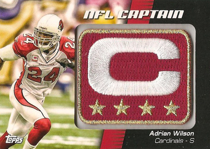 2012 Topps Football NFL Captain Patch Relic Cards Checklist and Guide