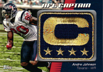 2012 Topps Football NFL Captain Patch Relic Cards Checklist and Guide