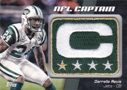 2012 Topps Football NFL Captain Patch Relic Cards Checklist and Guide