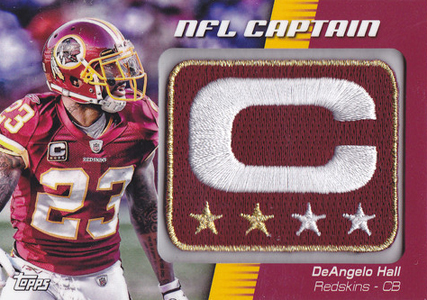 2012 Topps Football NFL Captain Patch Relic Cards Checklist and Guide