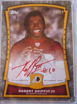 The Most Valuable Cards in 2012 Topps Football
