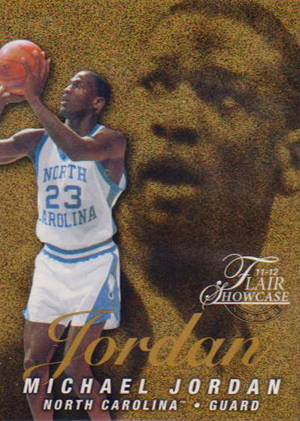 2011-12 Fleer Retro Basketball Michael Jordan Visual Guide