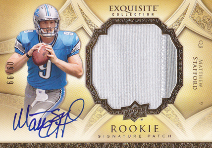 2009 Upper Deck Exquisite Collection Football Checklist, Set Info