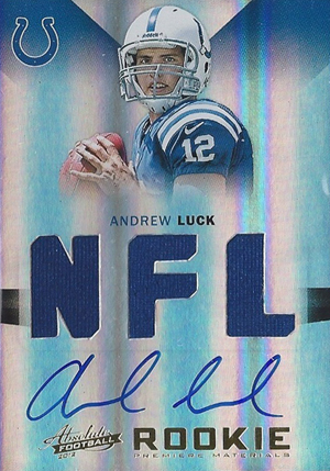 Andrew Luck Rookie Cards Checklist, Autographs, Gallery, Buying Guide