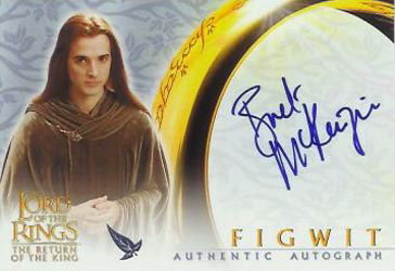 Comprehensive Topps Lord of the Rings Trading Card Autographs Guide