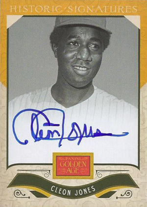 2012 Panini Golden Age Baseball Historic Signatures Autograph Guide