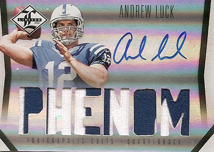 Andrew Luck Rookie Cards Checklist, Autographs, Gallery, Buying Guide