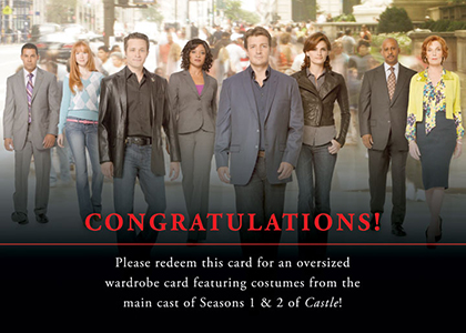 Nathan Fillion Autographs in 2013 Cryptozoic Castle Seasons 1 and 2