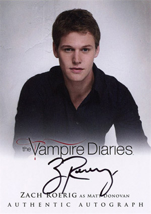 2013 Cryptozoic Vampire Diaries Season 2 Autographs Guide