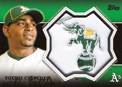 2013 Topps Series 1 Retail Commemorative Patch and Rookie Patch Guide