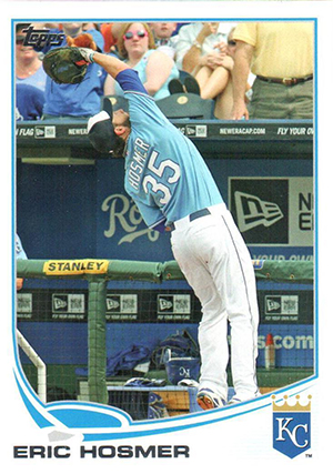 2013 Topps Series 1 Baseball Out of Bounds Variation Short Prints