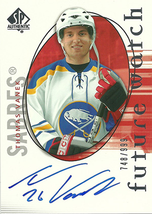 Top 5 Thomas Vanek Rookie Cards