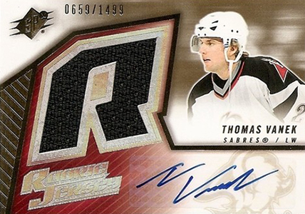Top 5 Thomas Vanek Rookie Cards