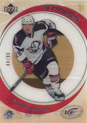 Top 5 Thomas Vanek Rookie Cards