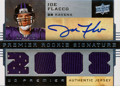 Top 10 Joe Flacco Rookie Cards