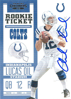 Top Andrew Luck Rookie Cards, Best Autographs, Most Valuable List