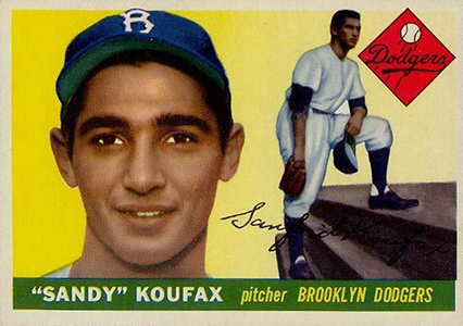 Sandy Koufax Cards - Rookie Cards and Baseball Card Timeline