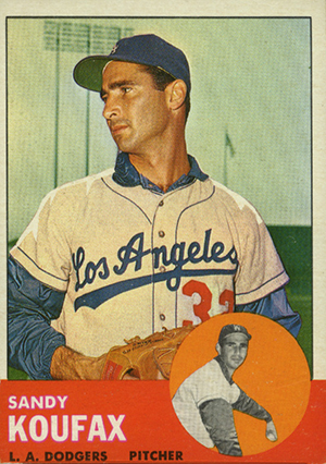 Sandy Koufax Cards - Rookie Cards and Baseball Card Timeline