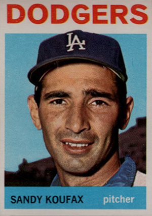 Sandy Koufax Cards - Rookie Cards and Baseball Card Timeline
