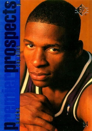 Ray Allen Rookie Cards Checklist, Best RC List, Memorabilia Guide