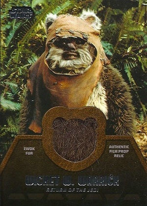 2013 Topps Star Wars Jedi Legacy Relic Cards Reference Guide