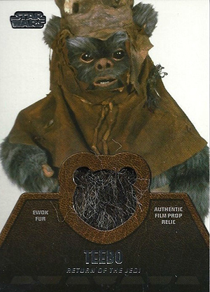 2013 Topps Star Wars Jedi Legacy Relic Cards Reference Guide