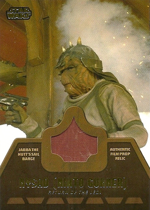 2013 Topps Star Wars Jedi Legacy Relic Cards Reference Guide