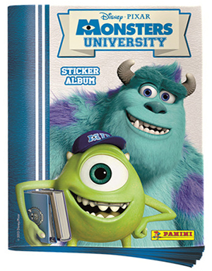 2013 Panini Monsters University Stickers Set Info, Boxes and More