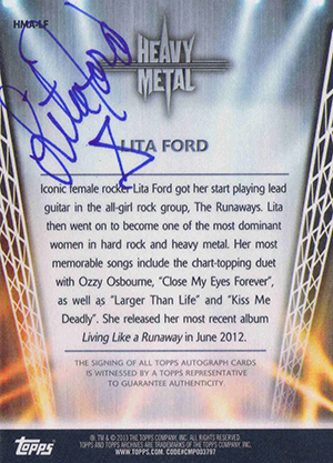 2013 Topps Archives Baseball Heavy Metal Autographs Guide, Checklist