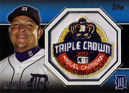 2013 Topps Series 2 Retail Commemorative, Manufactured Patch Cards