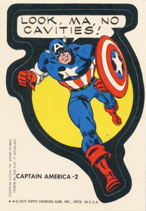 1975 Topps Comic Book Heroes Stickers Checklist, Info, Buying Guide