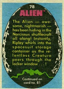 1979 Topps Alien Trading Cards Checklist, Set Info, Buying Guide, More
