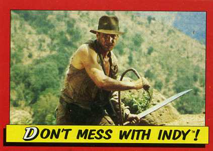 1984 Topps Indiana Jones and the Temple of Doom Checklist, Set Info
