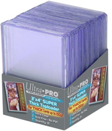 Ultra Pro Toploaders, Booklets, Relics