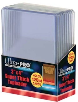 Ultra Pro Toploaders, Booklets, Relics