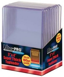 Ultra Pro Toploaders, Booklets, Relics