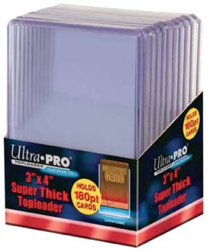 Ultra Pro Toploaders, Booklets, Relics