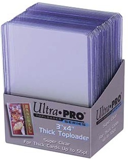 Ultra Pro Toploaders, Booklets, Relics