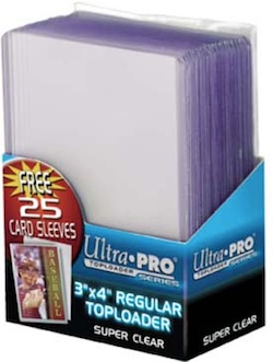 Ultra Pro Toploaders, Booklets, Relics