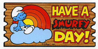 1982 Topps Smurf Supercards Trading Cards Checklist, Set Info, More